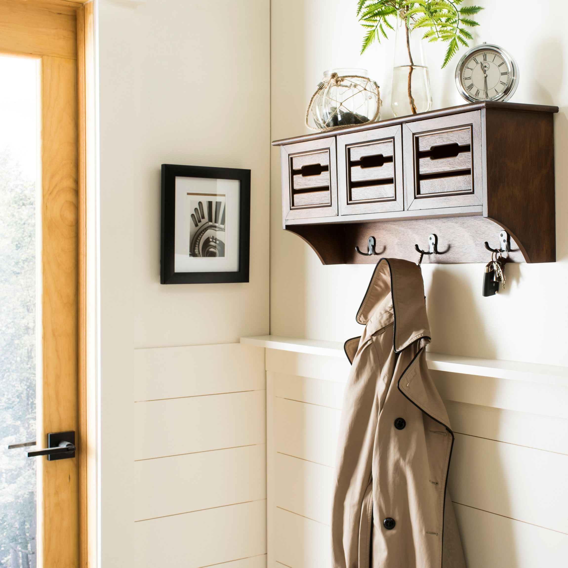 Safavieh Leon Hanging 3 Wall Rack | Belk