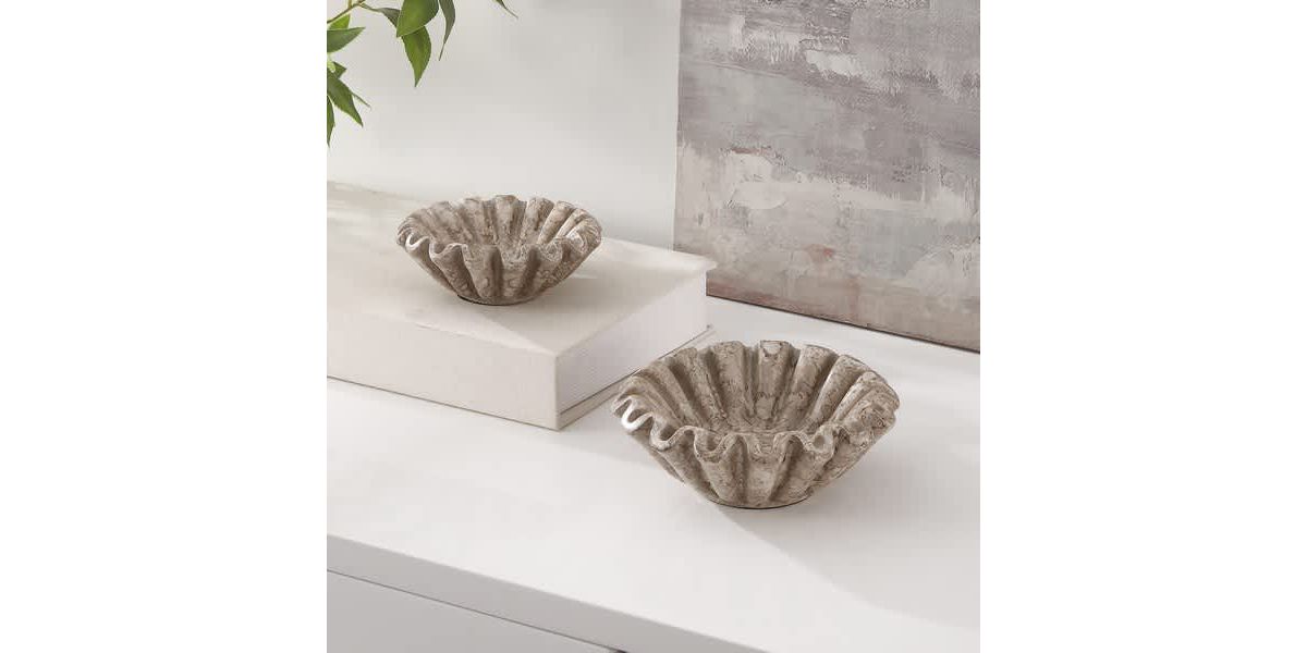 Safavieh Soho Ruffle Decor Bowl Set 2 | Belk
