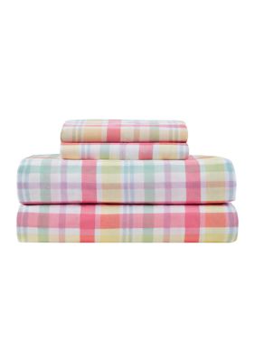 Modern. Southern. Home.™ Plaid Microfiber Sheet Set | belk