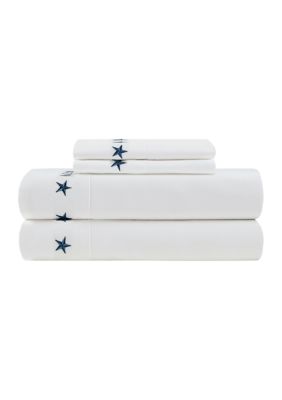 Modern. Southern. Home.™ Embroidered Texas Star Sheet Set | belk