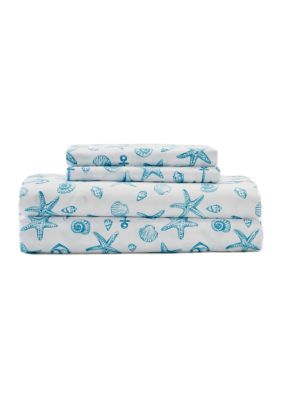 Modern. Southern. Home.™ Coastal Shells Microfiber Short Set | belk