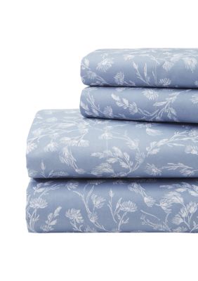 Modern. Southern. Home.™ Blue Floral Sheet Set | belk