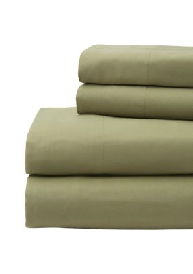 Modern. Southern. Home.™ Solid Green Sheet Set | belk