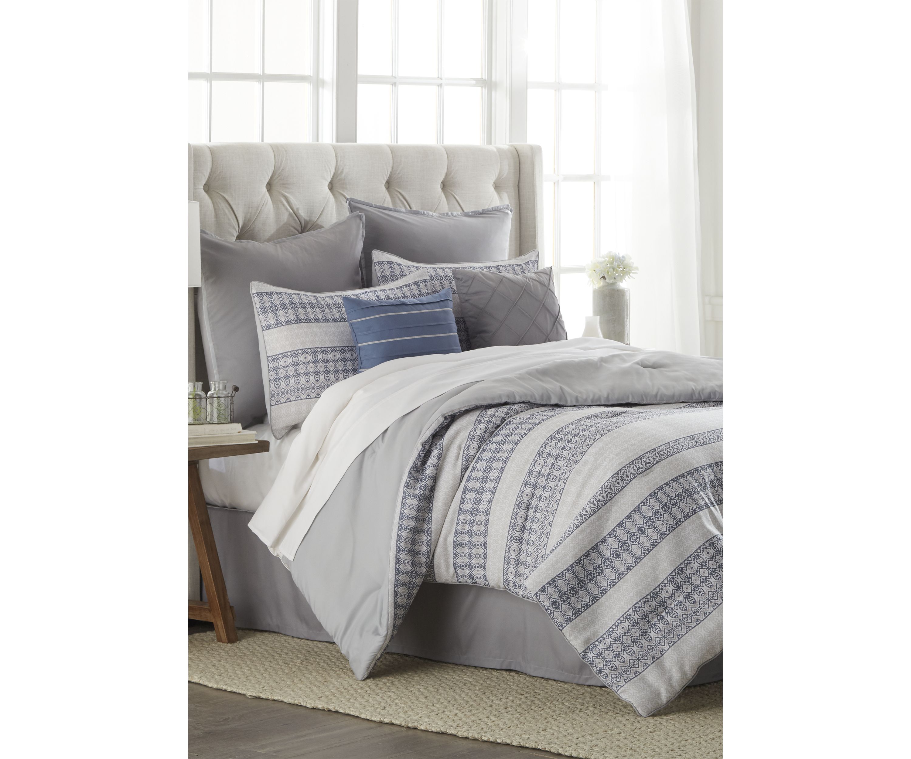 Modern. Southern. Home.™ Warren Stripe Bed in a Bag Comforter Set | Belk