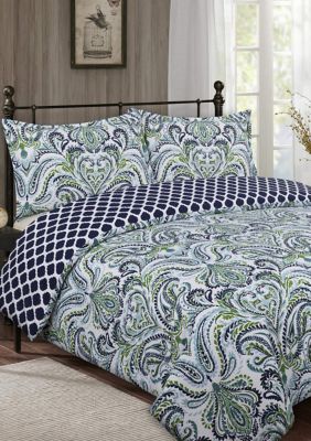 Springmaid® Overscale Paisley 7 Piece Comforter Set | belk