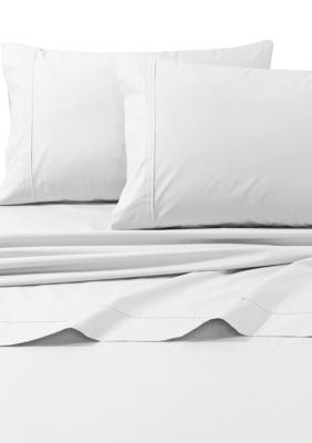 Tribeca Living Percale Extra Deep Pocket Sheet Set | belk