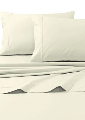 Tribeca Living Percale Extra Deep Pocket Sheet Set | belk