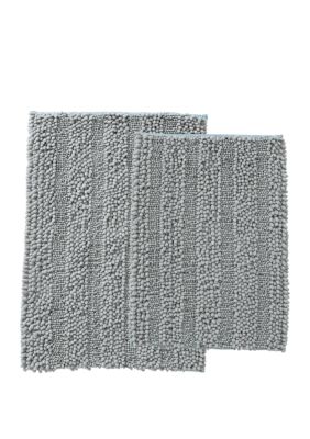 VCNY Home Heathered Noodle 2 Piece Bath Rugs | belk