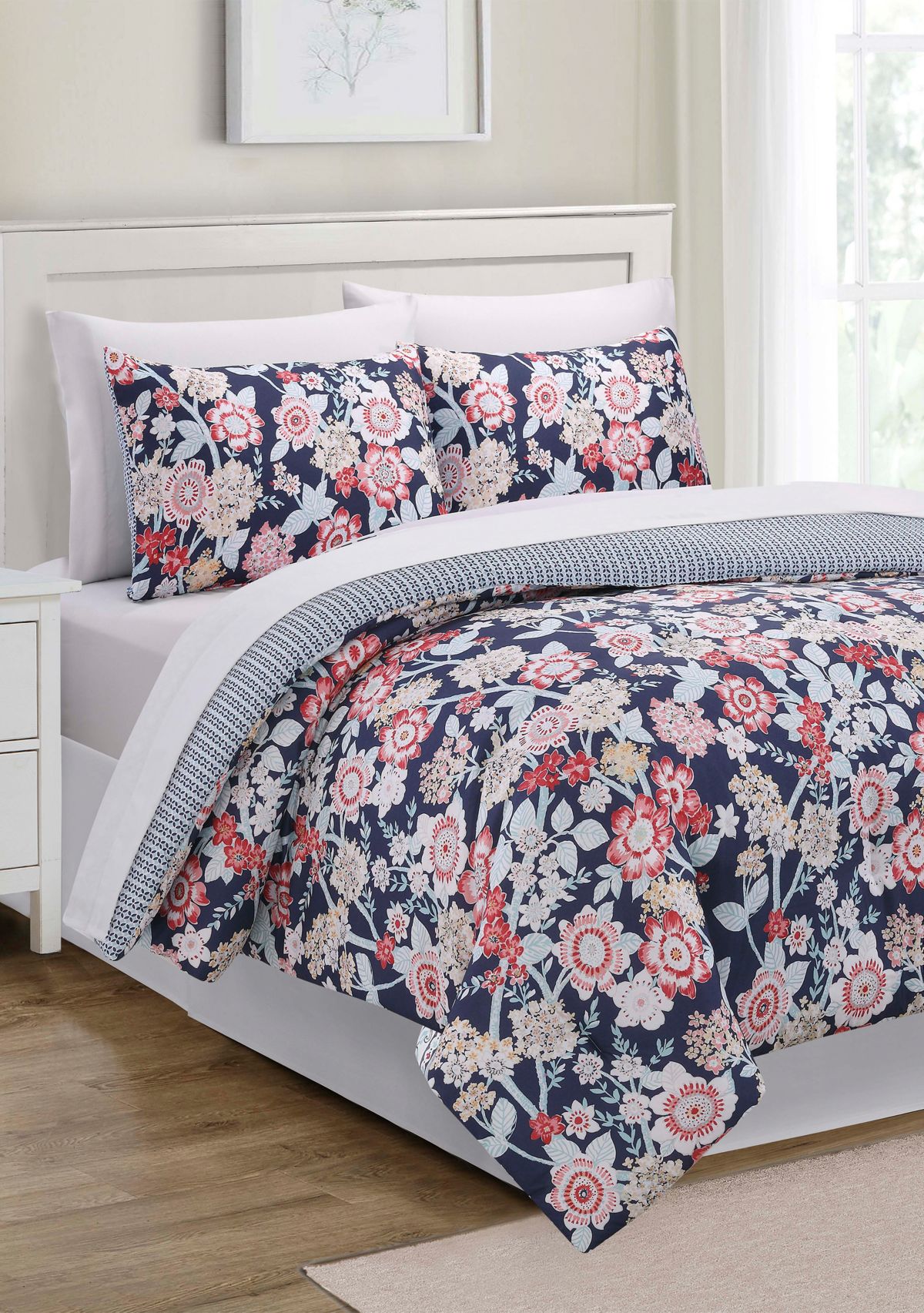 Springmaid Michelle Floral 7 Piece Comforter Set | Belk