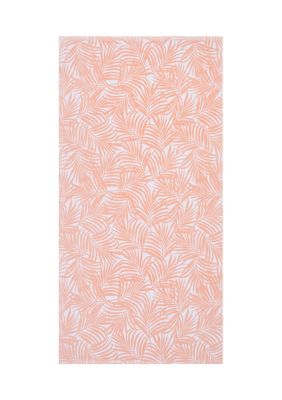Crown & Ivy™ Oversized Palm Beach Towel | belk