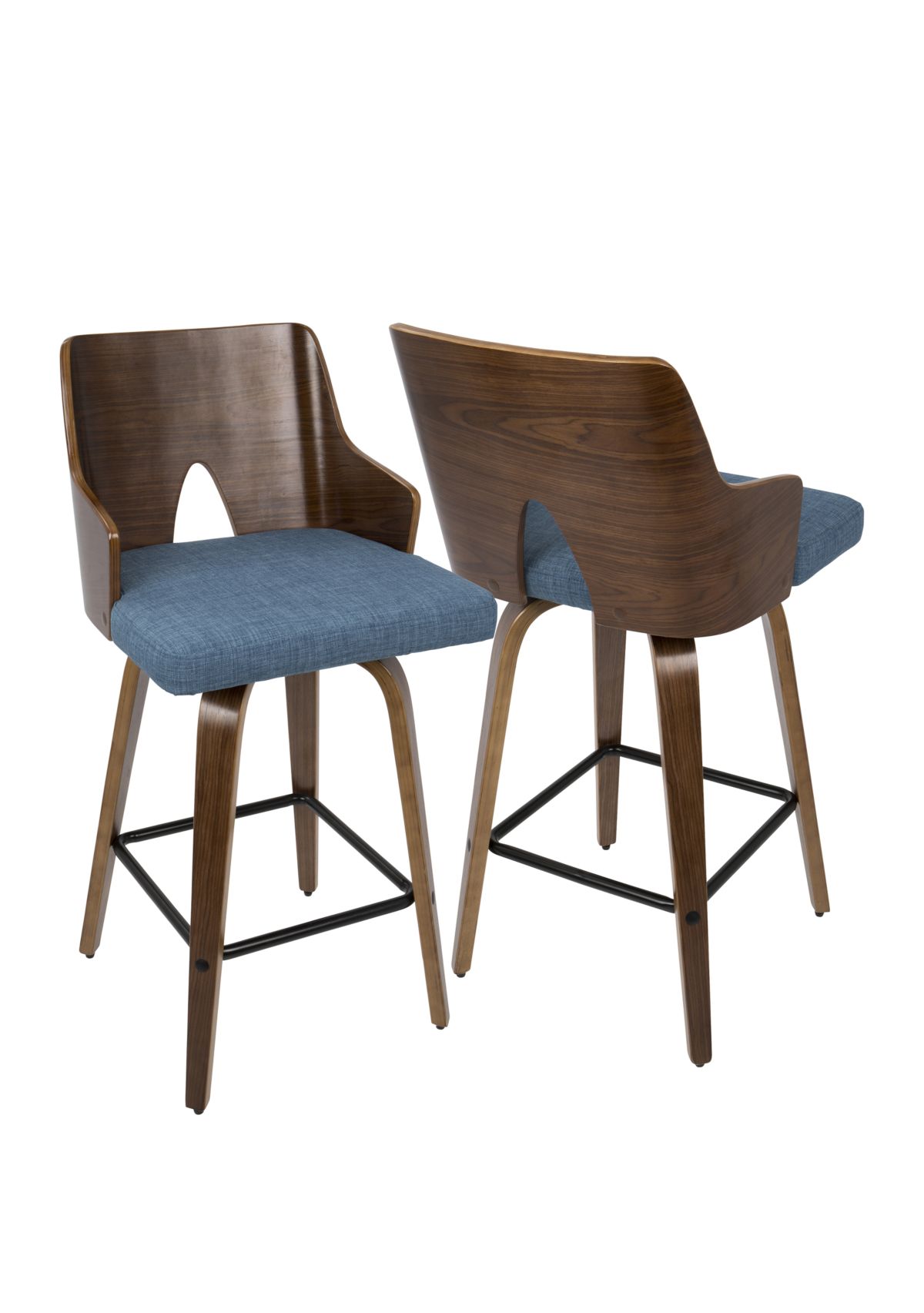 LumiSource Ariana Counter Stool Pair | Belk