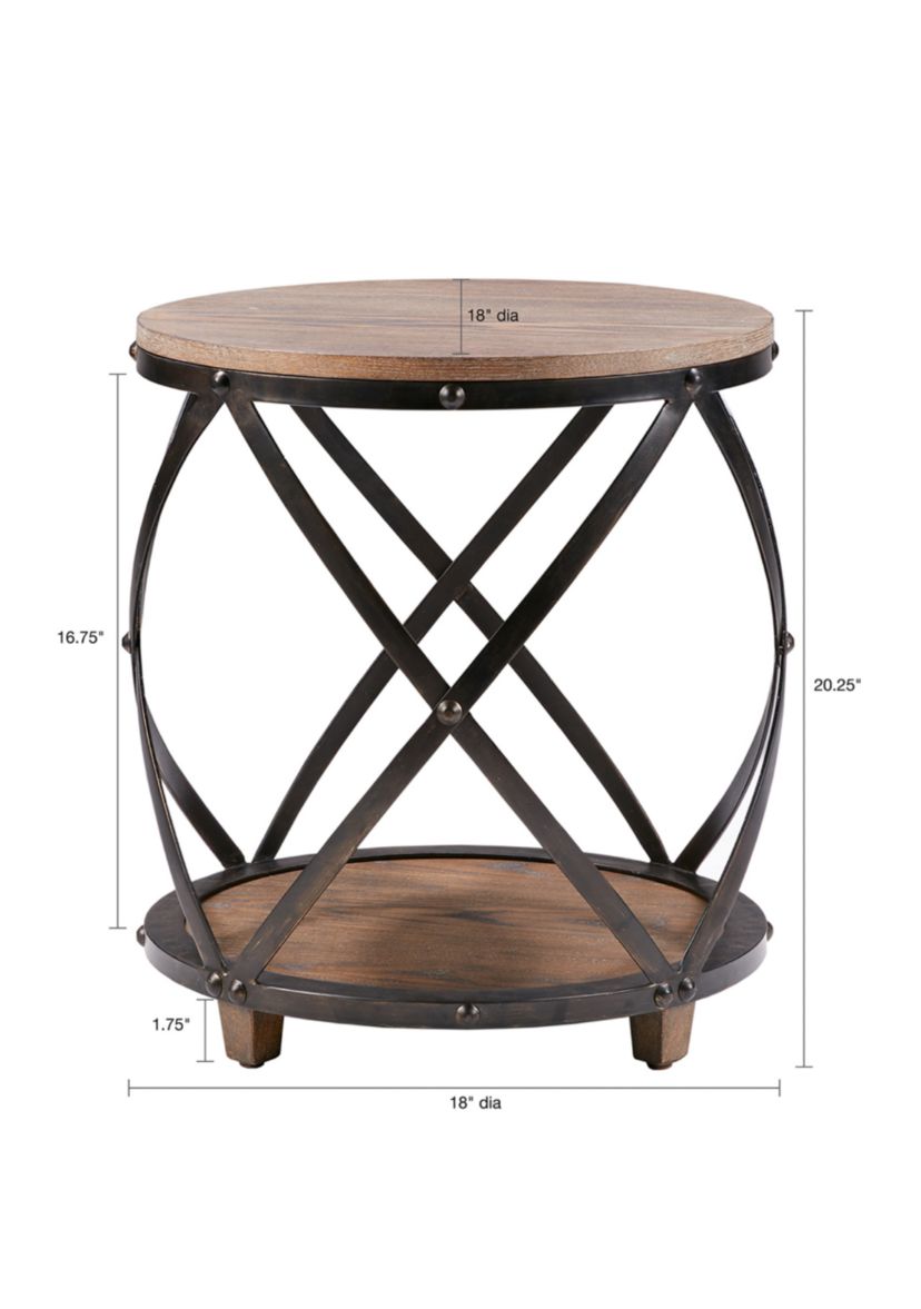 Madison Park Cirque Bent Metal Accent Table | Belk