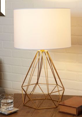 Silverwood Celeste 26 Inch Wire Prism Table Lamp, Gold | belk