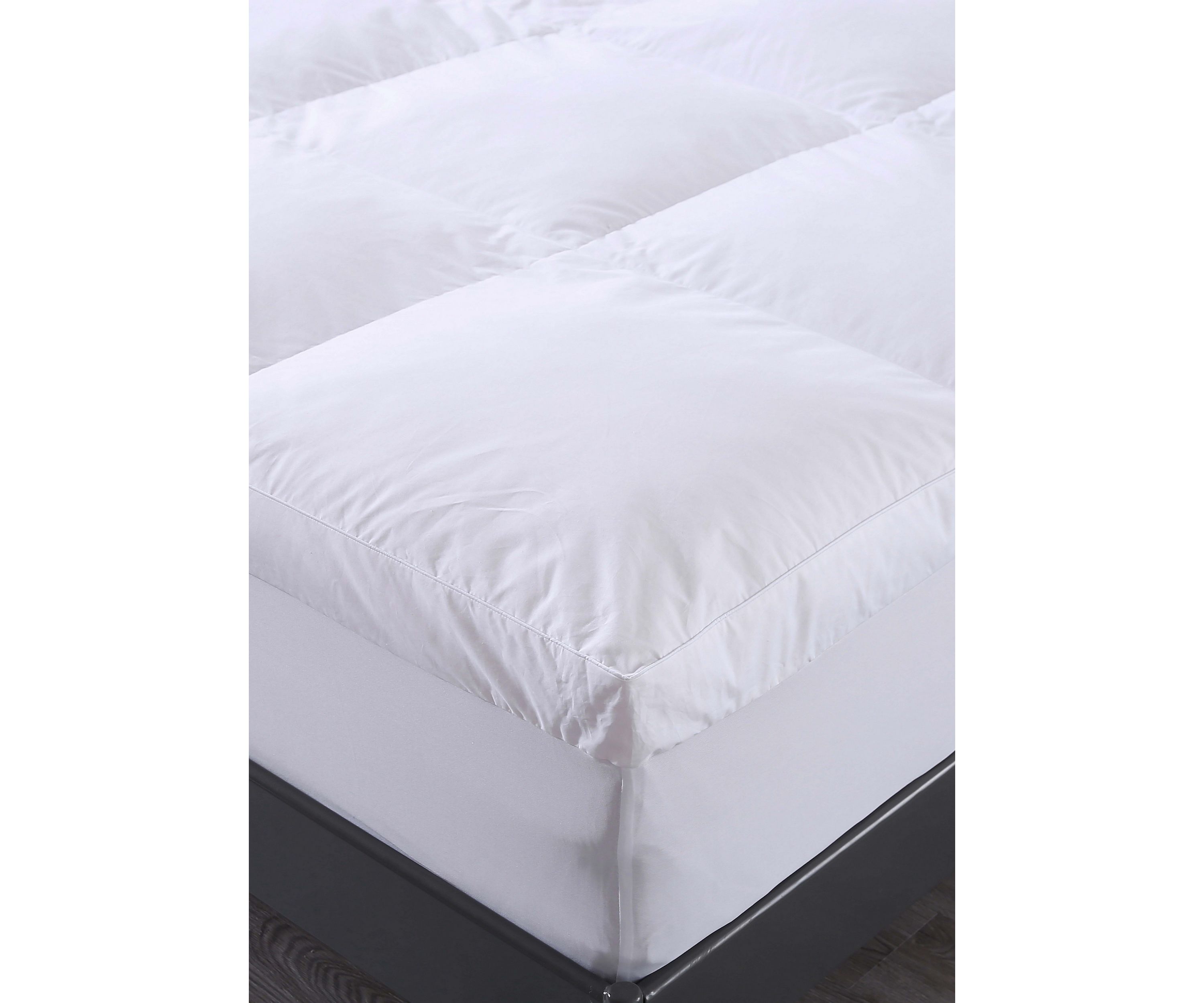 St. James Home Nano Feather Filled Feather Bed with Cotton Cover | Belk