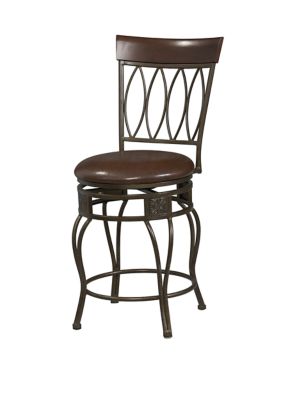 Linon Home Décor Products Reese Four Oval Back Counter Stool | belk