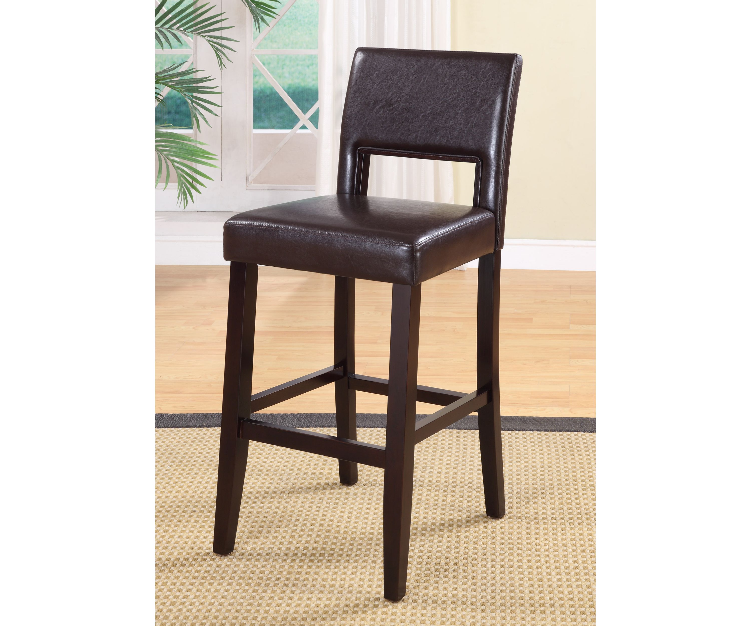 Linon Home Décor Products Barton Brown Bar Stool | Belk