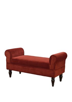 Linon Home Décor Products Finley Berry Bench | belk
