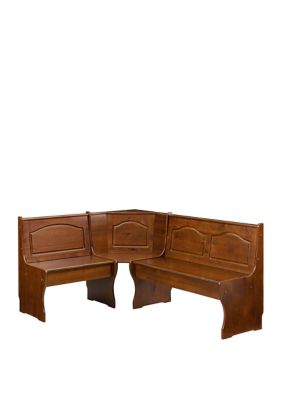 Linon Home Décor Products Audra Walnut Corner Unit | belk