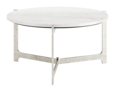 Zuo Modern Barmas Coffee Table White & Silver | belk