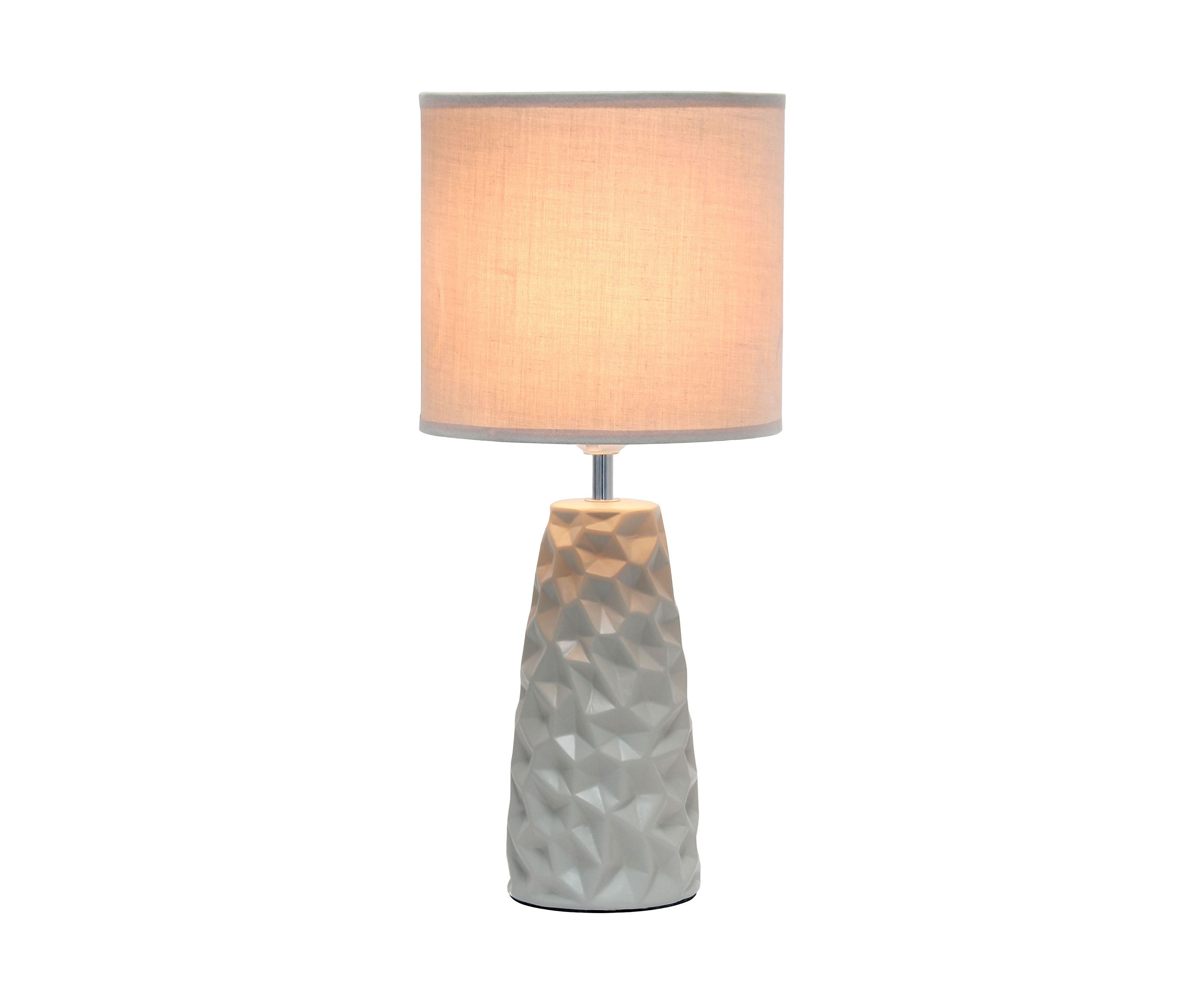 Simple Designs Sculpted Ceramic Table Lamp | Belk