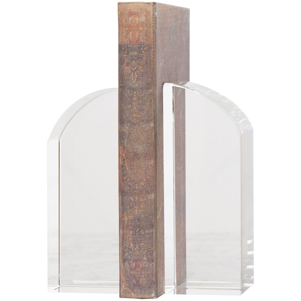Monroe Lane Contemporary Crystal Bookends - Set of 2 | Belk