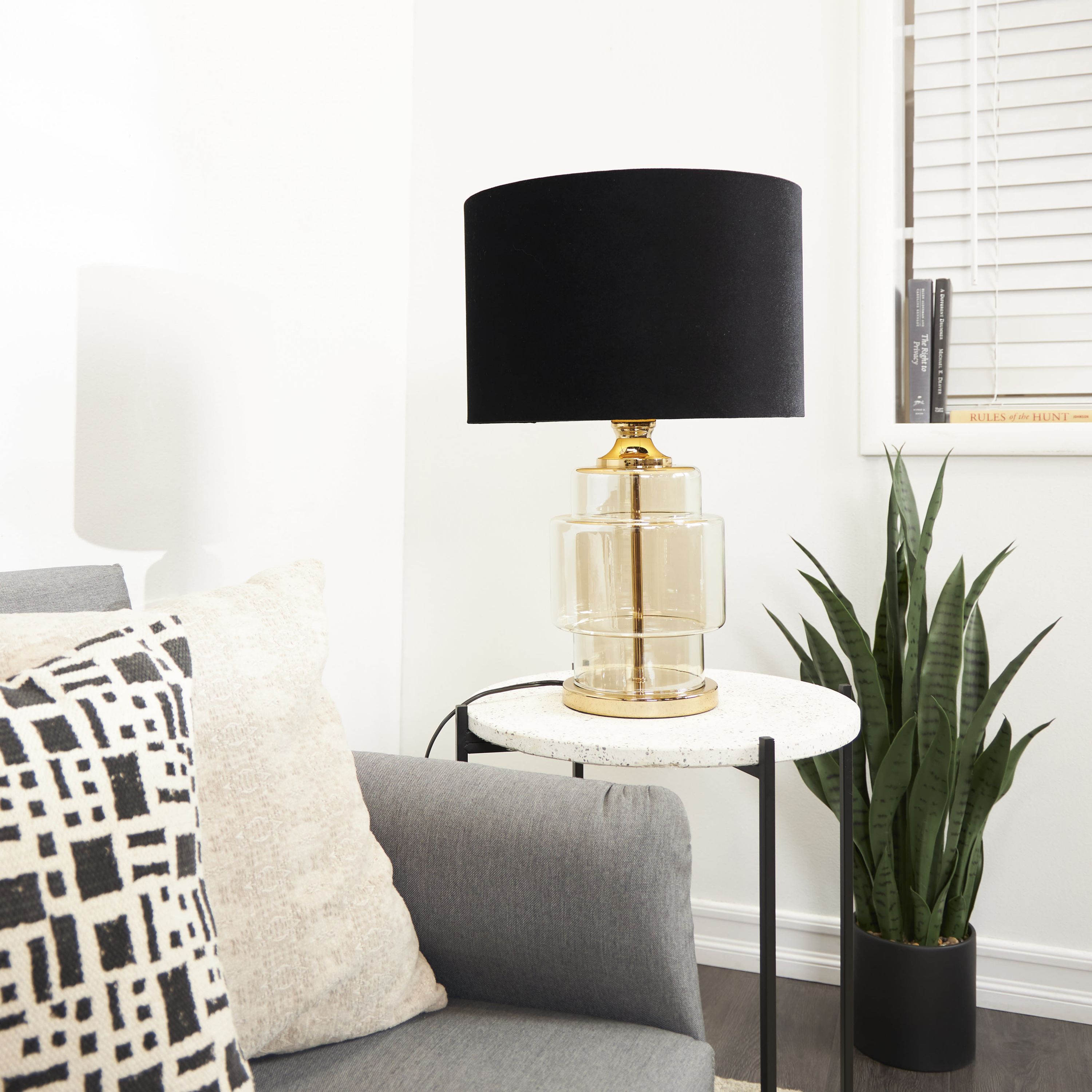 Monroe Lane Glam Glass Table Lamp | Belk