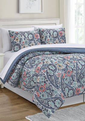 Springmaid® Overscale Paisley 7 Piece Comforter Set | belk