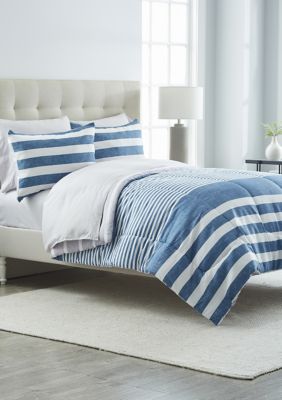 Springmaid® Matthew Stripe 7-Piece Bedding Set | belk