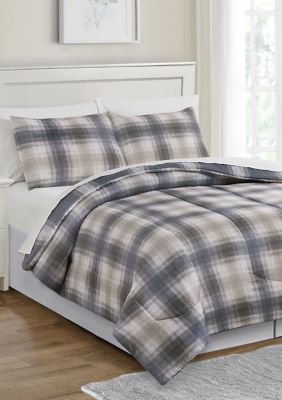 Springmaid® Gray Plaid Comforter Set | belk