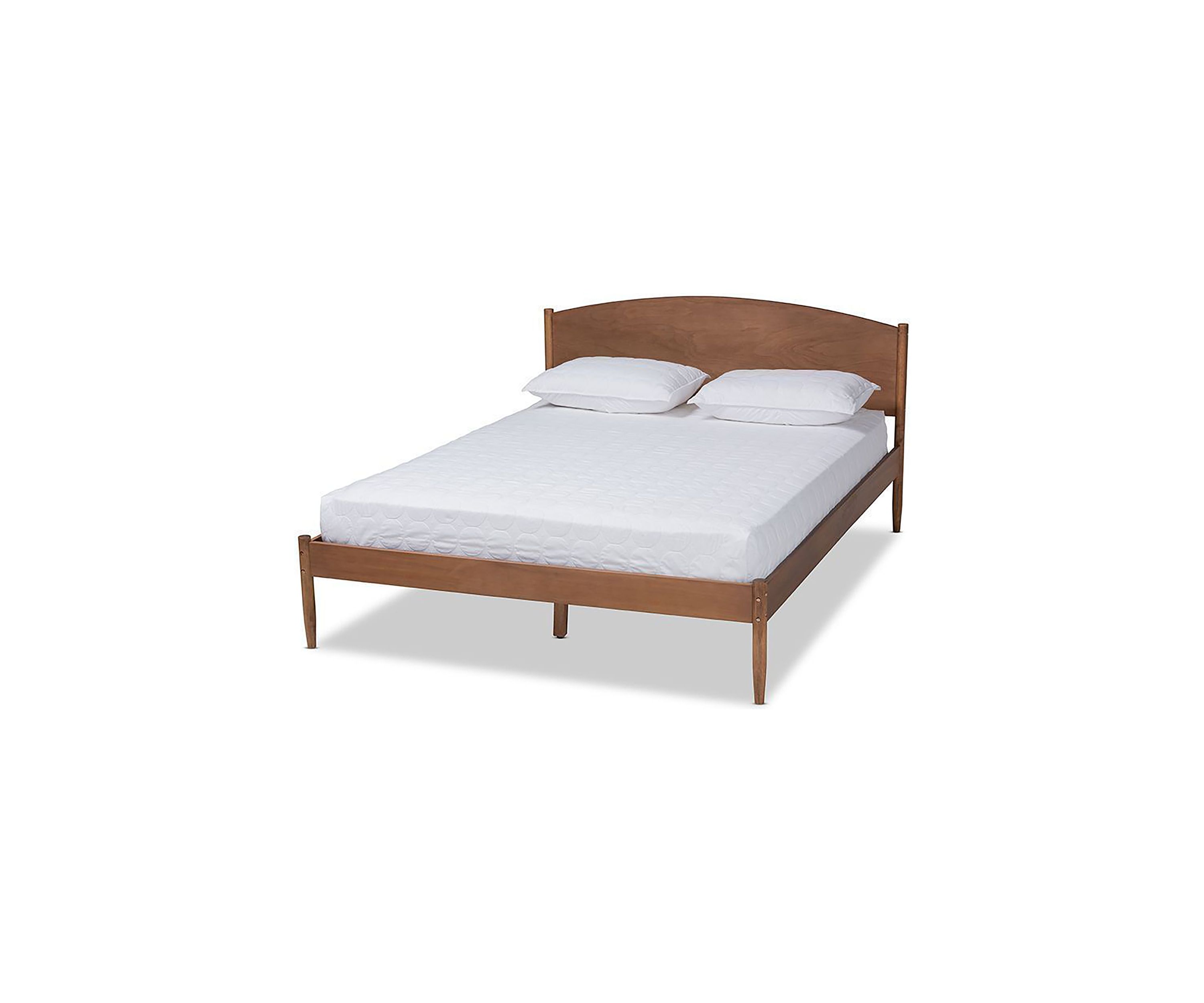 Baxton Studio Leanora Mid-Century Modern Ash Wanut Finished Wood ...