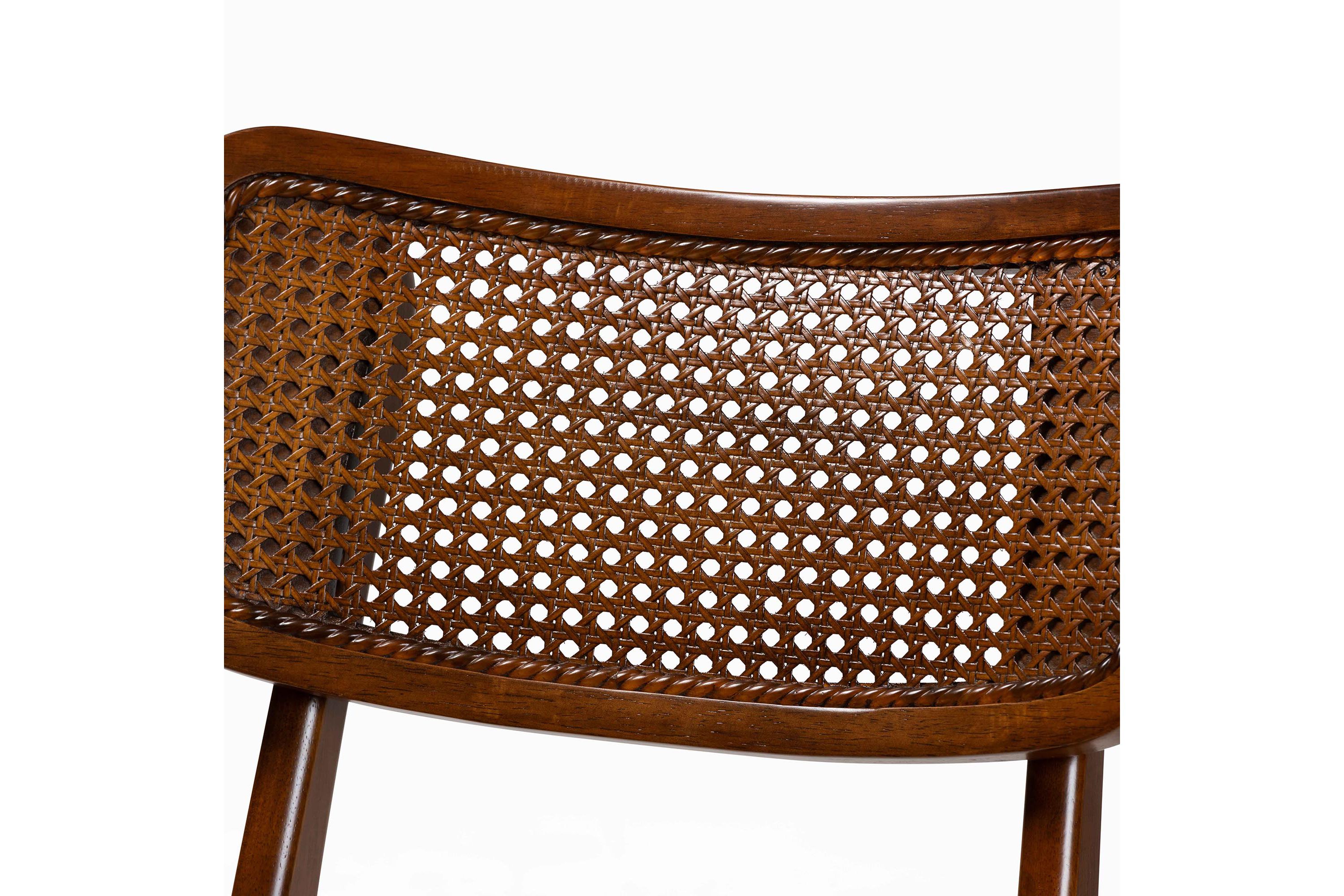 Baxton Studio Tafari Mid-Century Modern Walnut Brown Finished Wood and ...