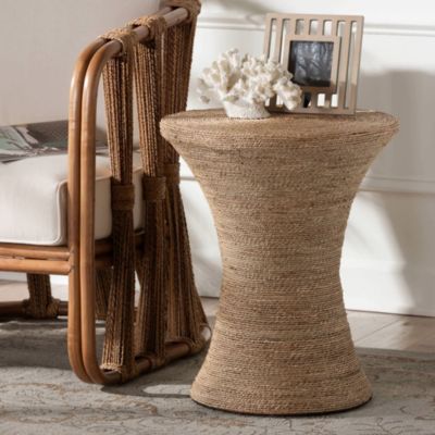 bali & pari Cady Natural Seagrass Side Table | belk