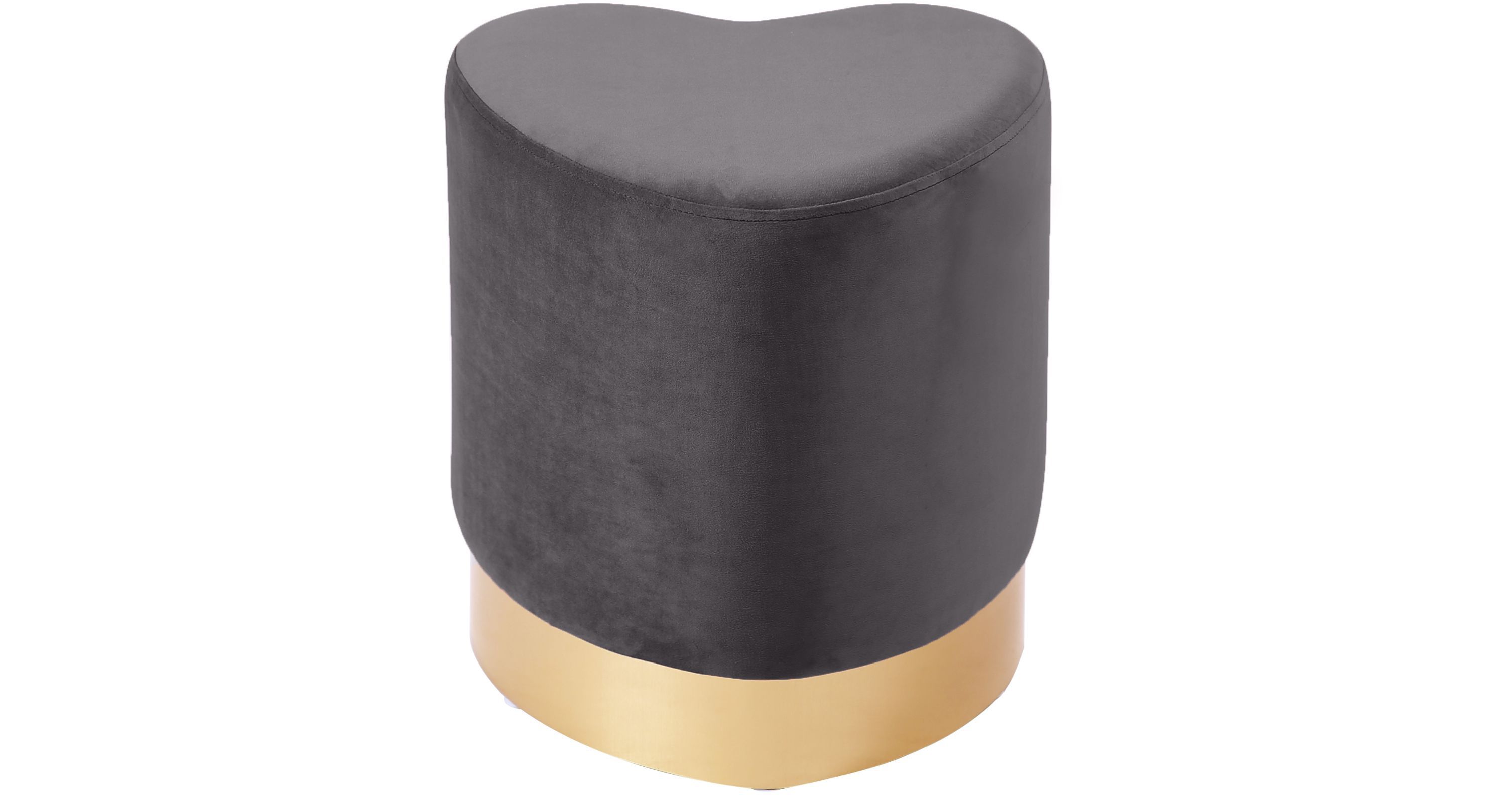 Meridian Furniture Heart Ottoman/Stool | Belk