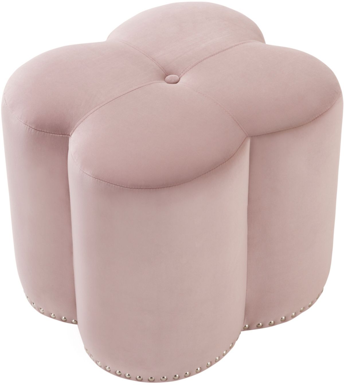 Meridian Furniture Clover Ottoman | Belk