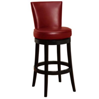 Armen Living Bar Stool Red