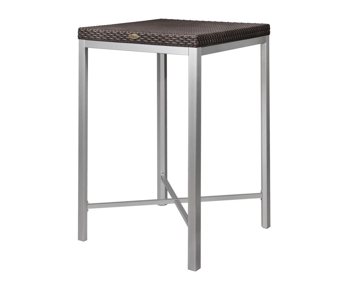 Lagoon Russ Resin Bar Table with Aluminum Legs | Belk