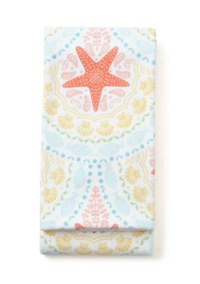 Caro Home Scallop Shell Splash Bath Towel | belk