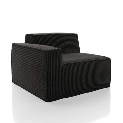 Furniture of America Dari Compressed Left Arm Facing Chair with ...