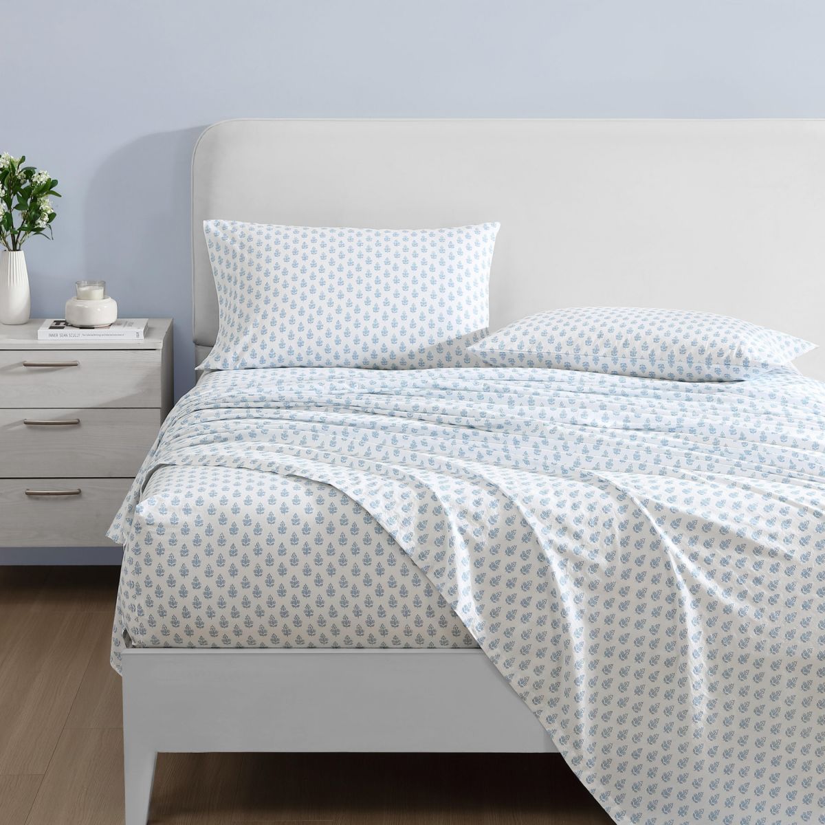 Laura Ashley Francesca 100% Cotton Sheet Set | Belk