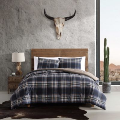 Wrangler® City Flats Plaid Microfiber Comforter Set | belk