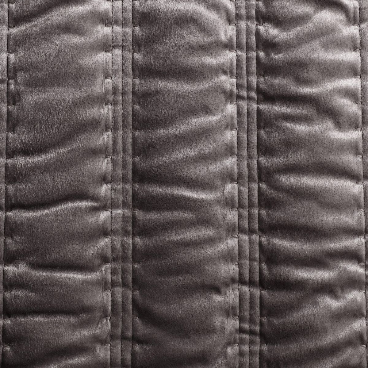 Vera Wang Velvet Linear Stitch Microfiber Quilt-Sham Set | Belk