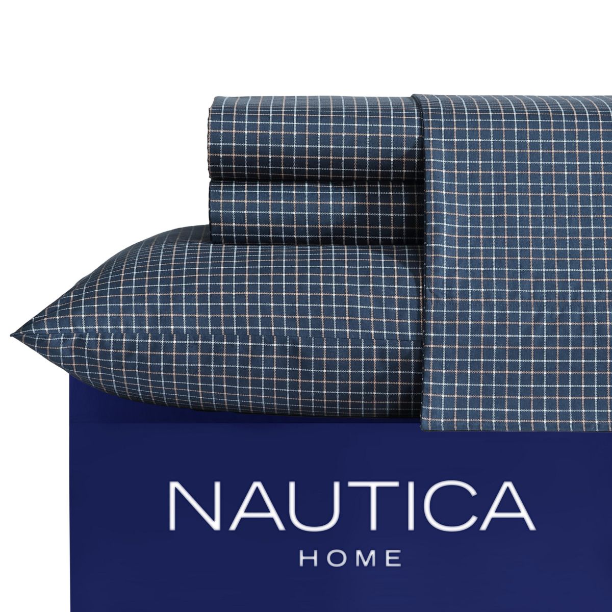 Nautica Reece Plaid Cotton Sheet Set | Belk