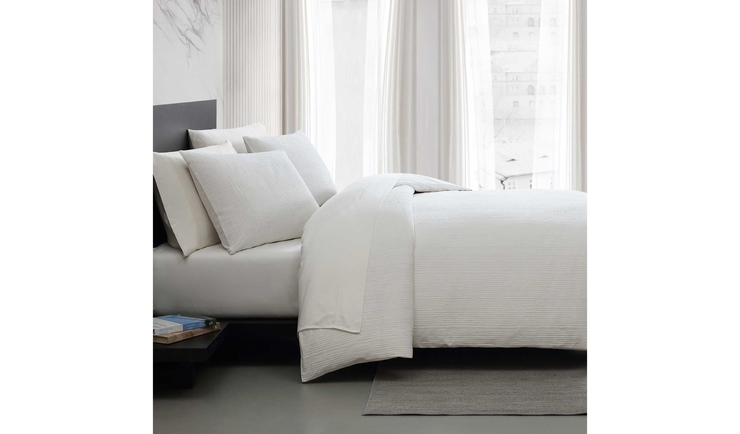 Vera Wang Bark Texture Cotton Comforter Set | Belk