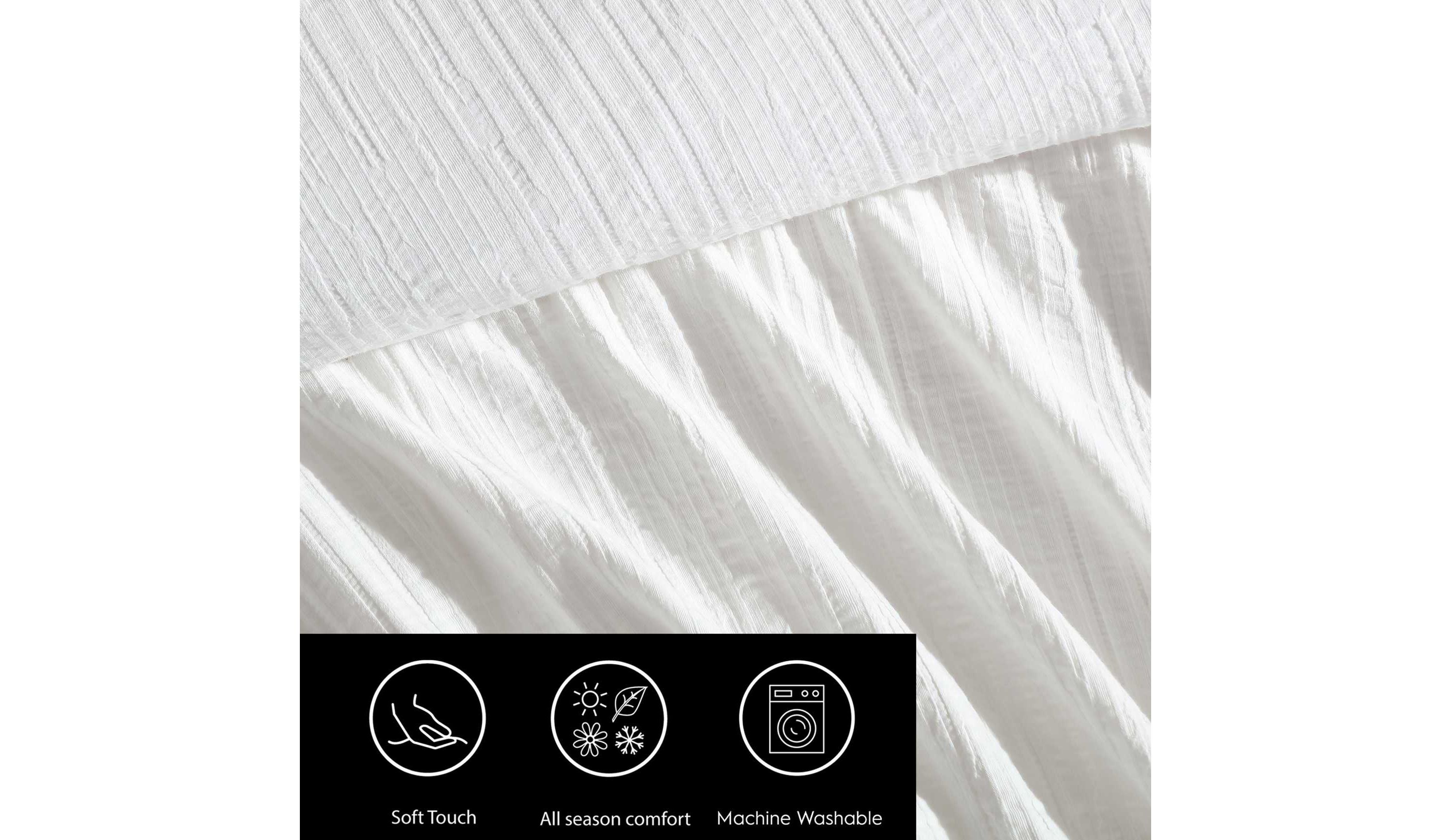 Vera Wang Bark Texture Cotton Comforter Set | Belk