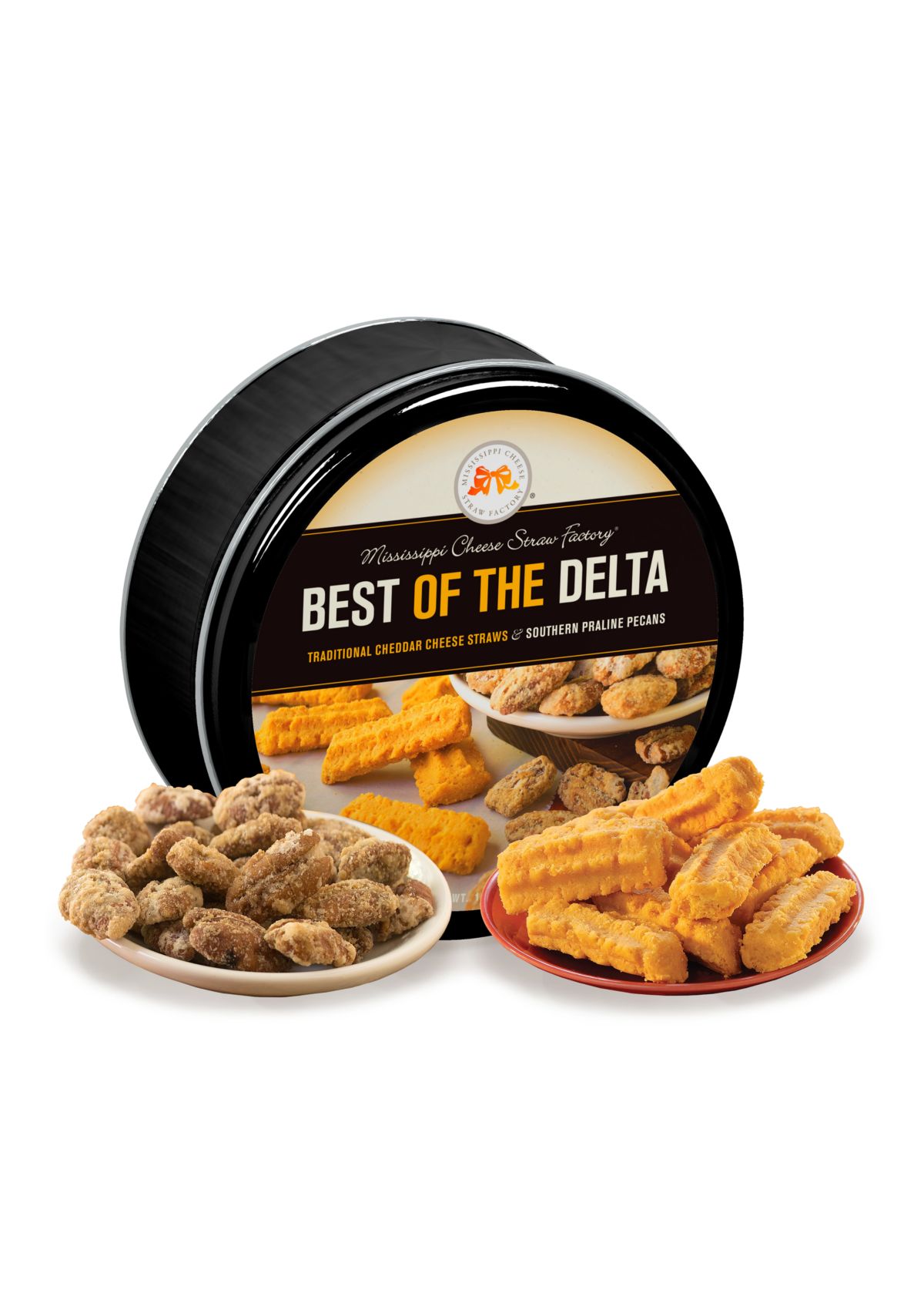 Mississippi Cheese Straw Factory Best of the Delta Treat Tin | Belk