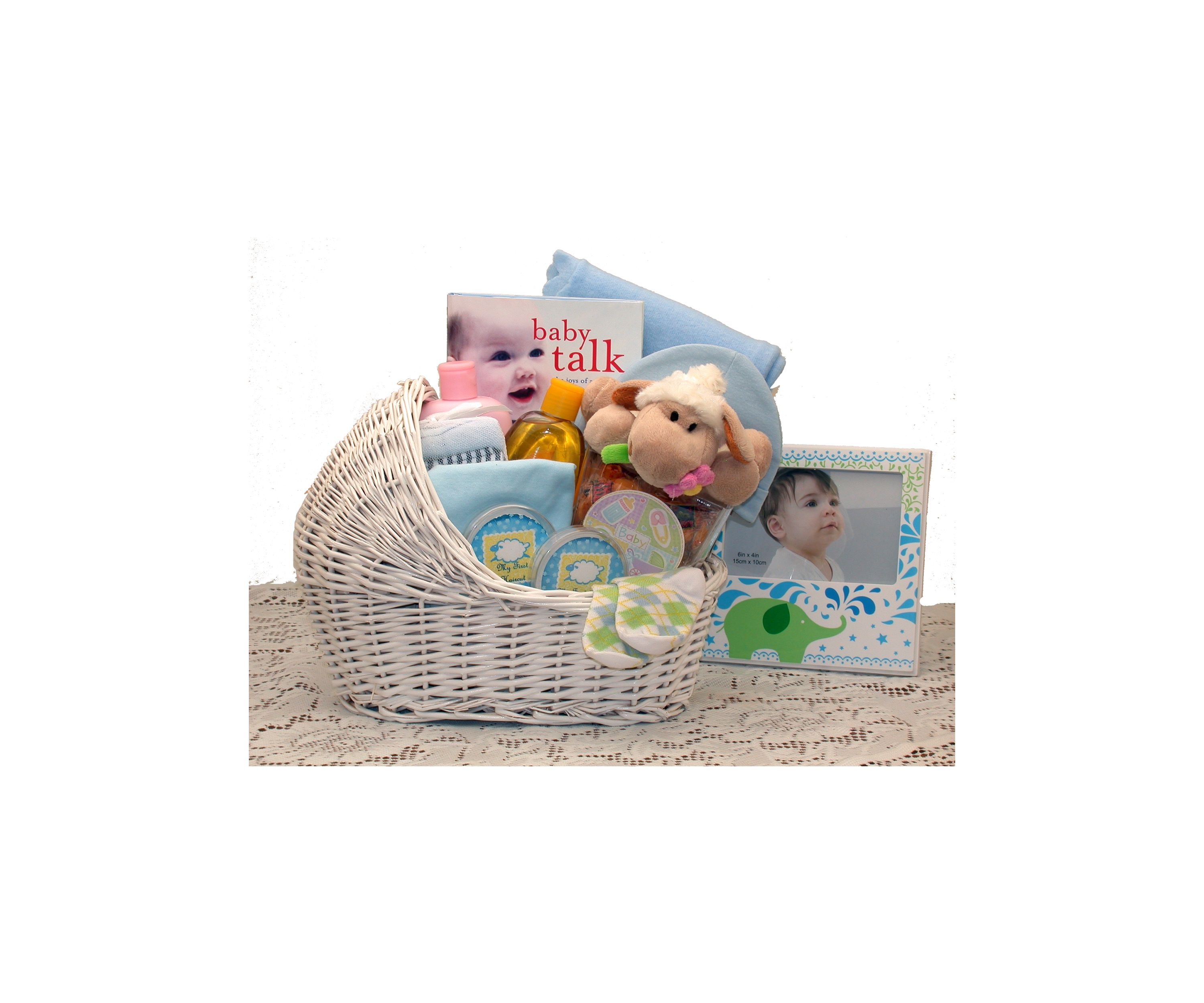 GBDS Welcome Baby Bassinet New Baby Basket-Blue | Belk