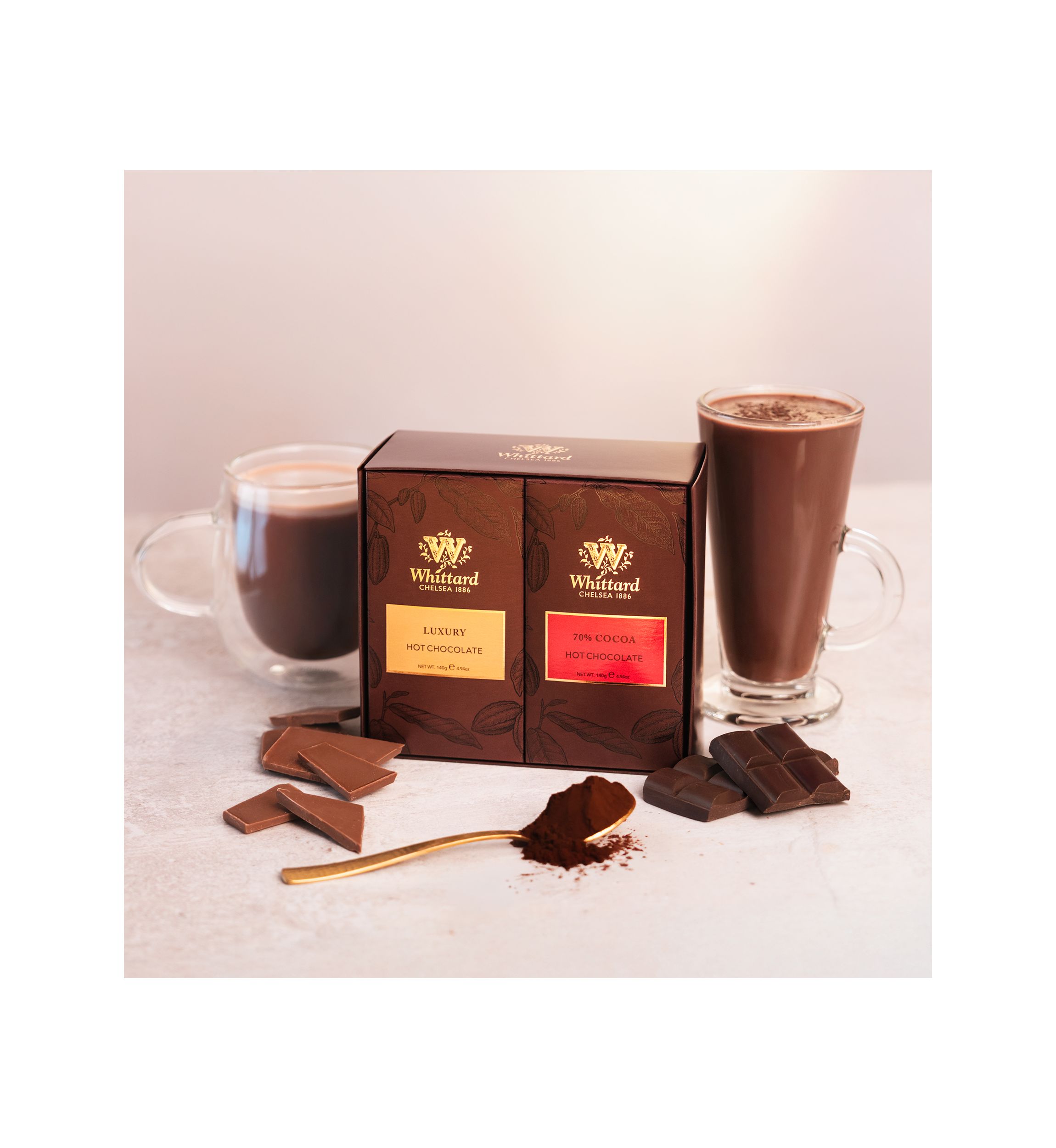 Whittard of Chelsea Luxury and 70% Hot Chocolate Duo Set | Belk